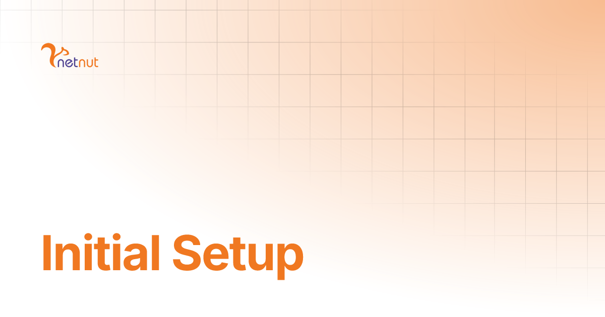 Initial Setup | NetNut Documentation